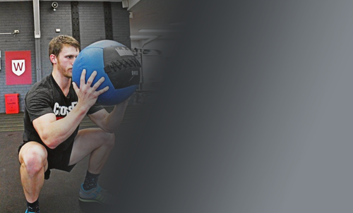 Wall Ball Exercises to Workout Your Full Body | Morgan Sports